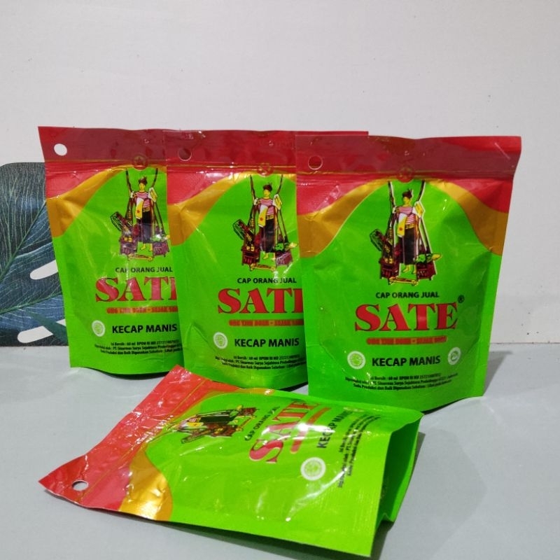 Jual Kecap manis cap orang jual SATE REFILL 60ML/Kecap manis/Kecap sate ...