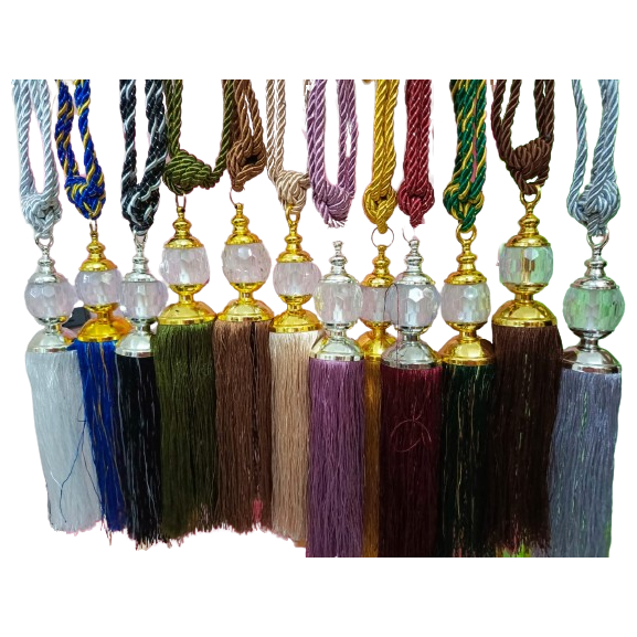 Jual Tasel Bulat Kristal | Shopee Indonesia