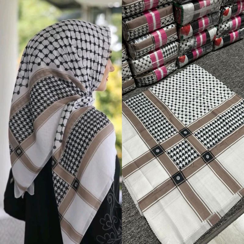 Jual Hijab palestina / jilbab palestina / Kerudung palestina | Shopee ...