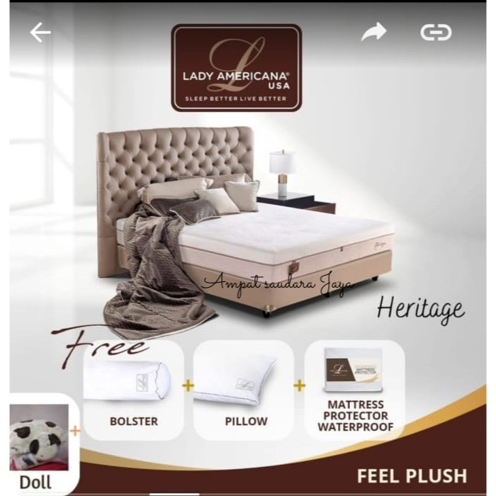 Jual springbed Lady Americana Heritage | Shopee Indonesia