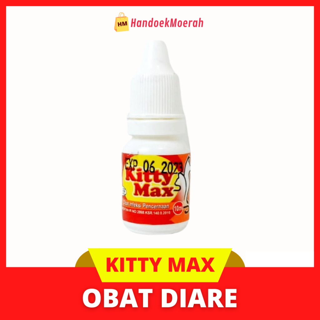 Jual KITTY MAX 10ml / Obat Diare Kucing & Anjing Murah | Shopee Indonesia