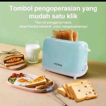 Jual Pemanggang Roti Listrik Otomatis ADVANCE T 8866 / Toaster Roti ...