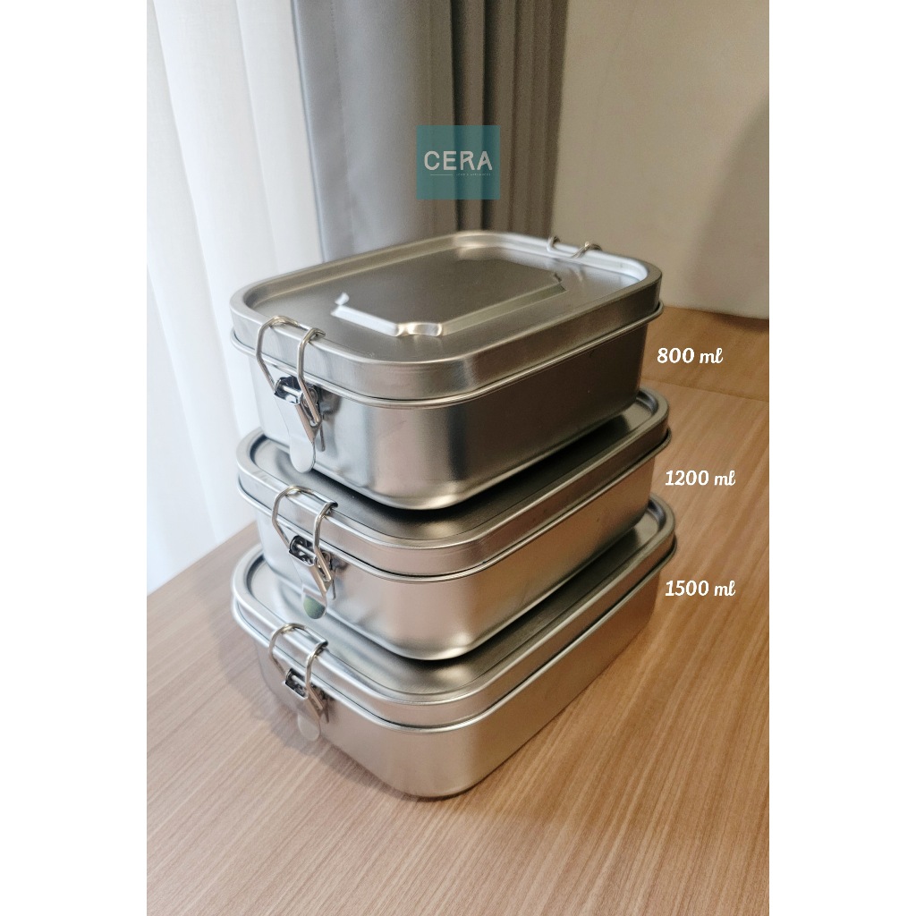 Jual Kotak Makan Stainless Steel | Shopee Indonesia