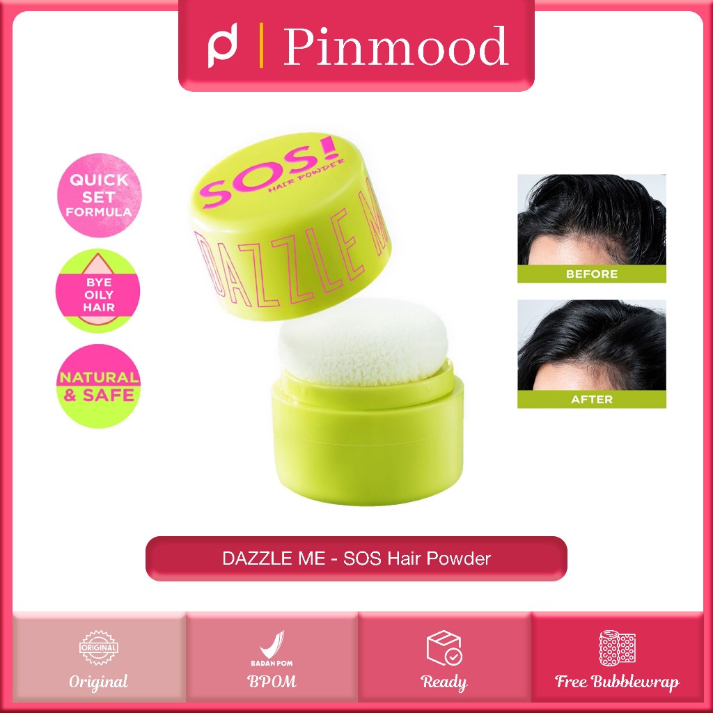 Jual DAZZLE ME - SOS Hair Powder - Oil Control Bedak Rambut Lepek ...