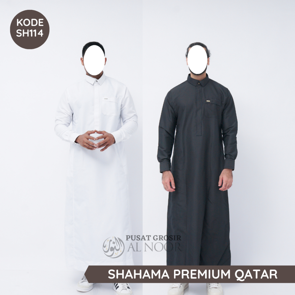Jual Jubah Pria | Gamis Pria | Shahama Premium Qatar SH114 | Pusat ...