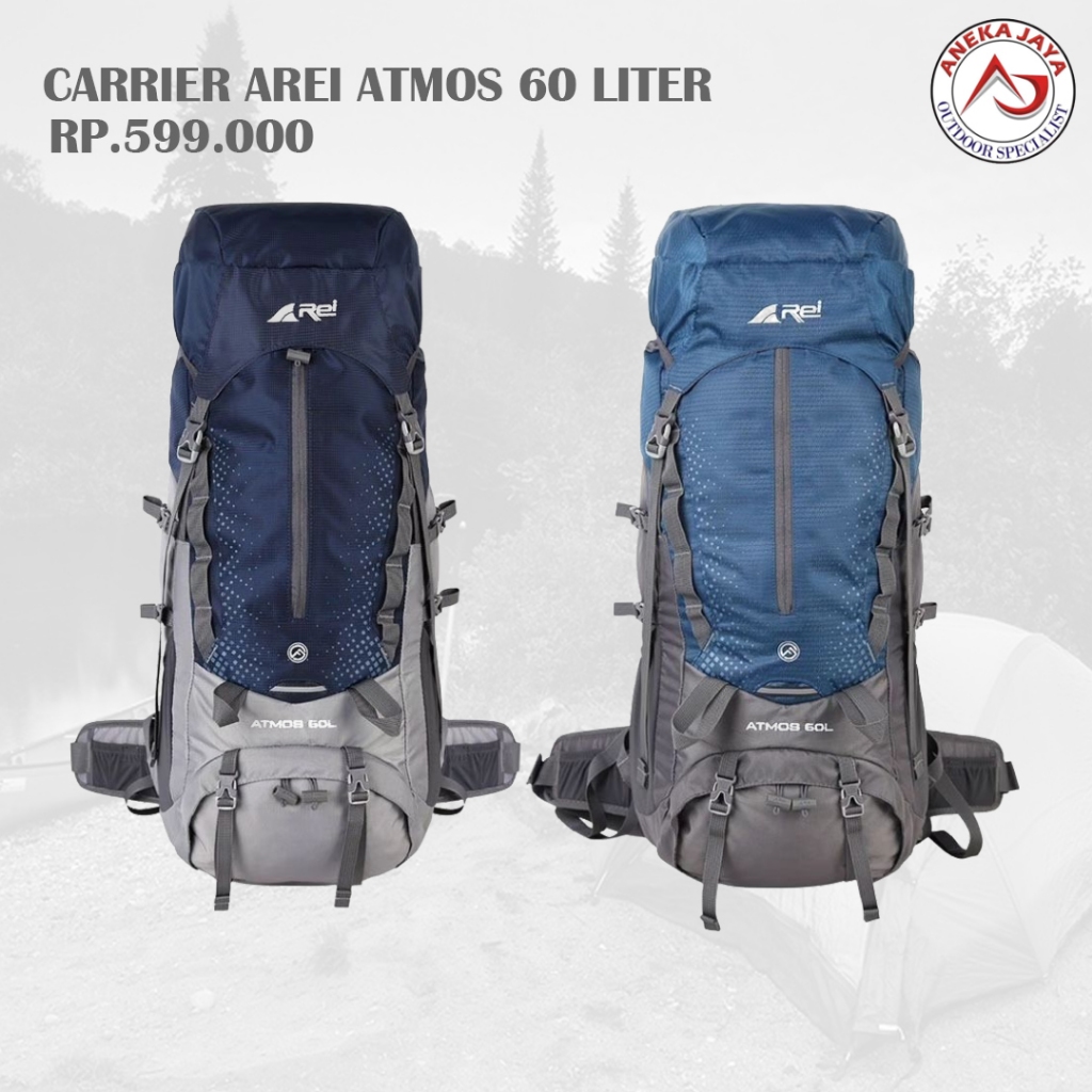 Jual ANEKA JAYA-CARRIER AREI ATMOS 60 LITER | Shopee Indonesia