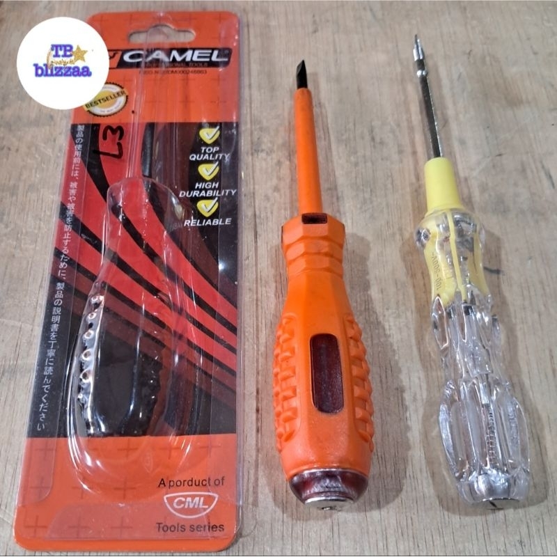 Jual Tespen Listrik Minus Testpen Kombinasi Plus Minus Obeng Tespen Tes ...