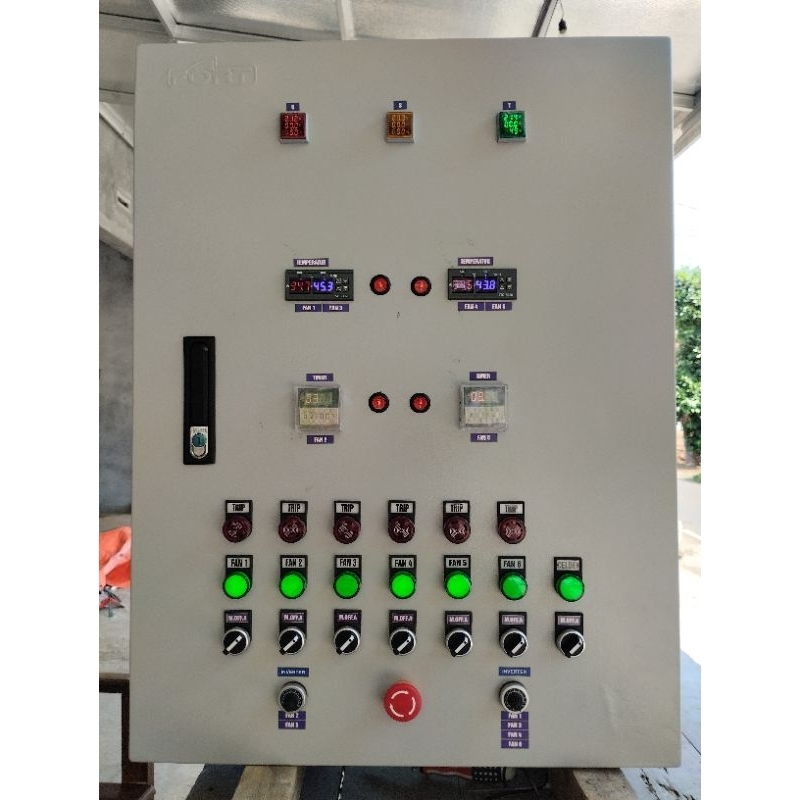 Jual Panel blower suport inverter 4kw +7,5 kw,6 blower 3 phase | Shopee ...