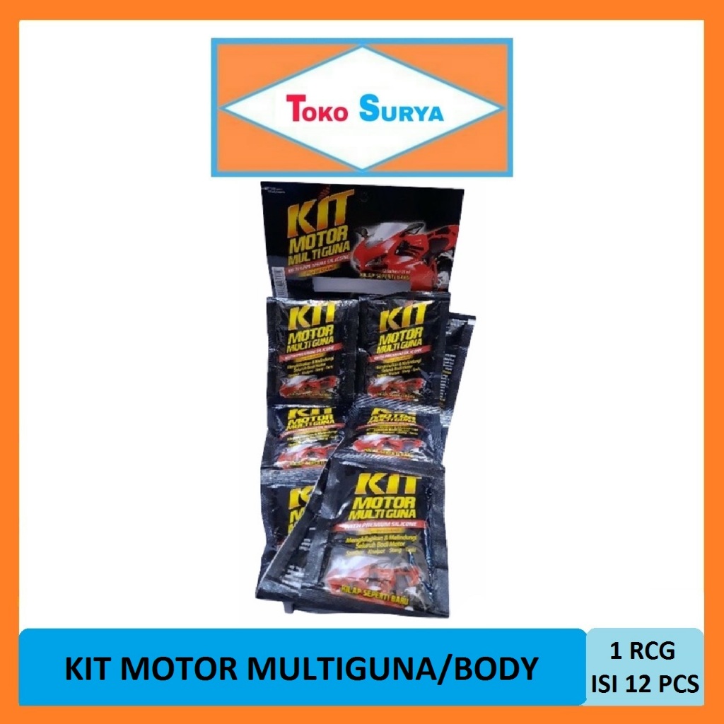 Jual Kit Body Kit Motor Multiguna With Premium Silicone 12 Pcs x 25 Ml | Shopee Indonesia