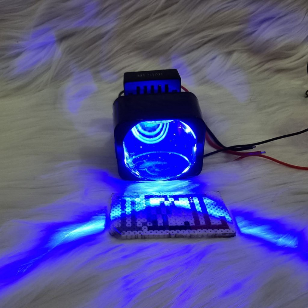 Jual lampu utama led biled matrix x1 vinyx plus devil 360 demon 1.5 ...