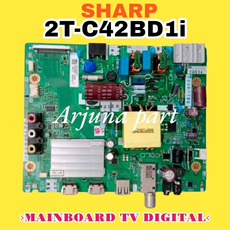 Jual MAINBOARD TV SHARP 2T-C42BD1i / MB TV SHARP 2T-C42BD1i / MESIN TV ...
