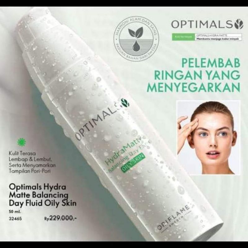 Jual 32465 optimals hydra matte balancing day fuild oily skin | Shopee ...