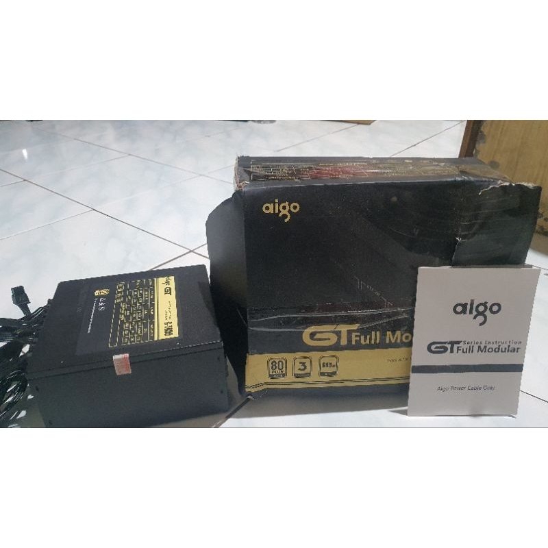 Jual PSU AIGO GT-600 Full Modular (80+ Bronze) 600w,Mines Mati Total | Shopee Indonesia