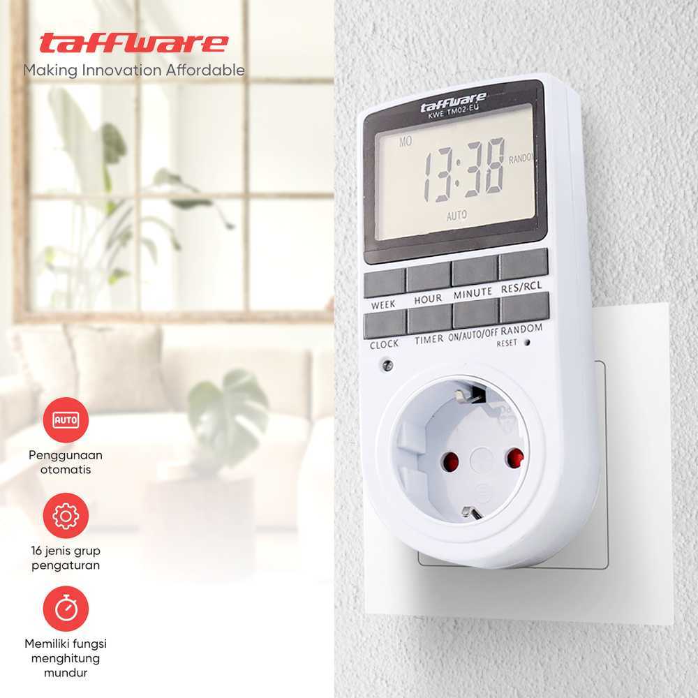 Jual Stop Kontak Timer Digital Otomatis On Off Stop Kontak Nyala ...
