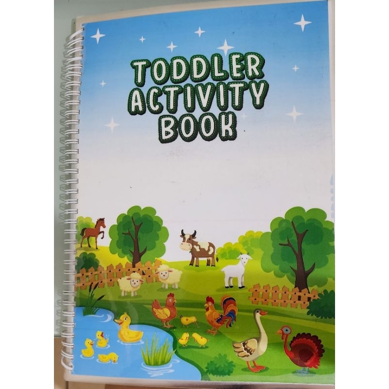 Jual PRELOVED !! Toddler Activity Book | Shopee Indonesia