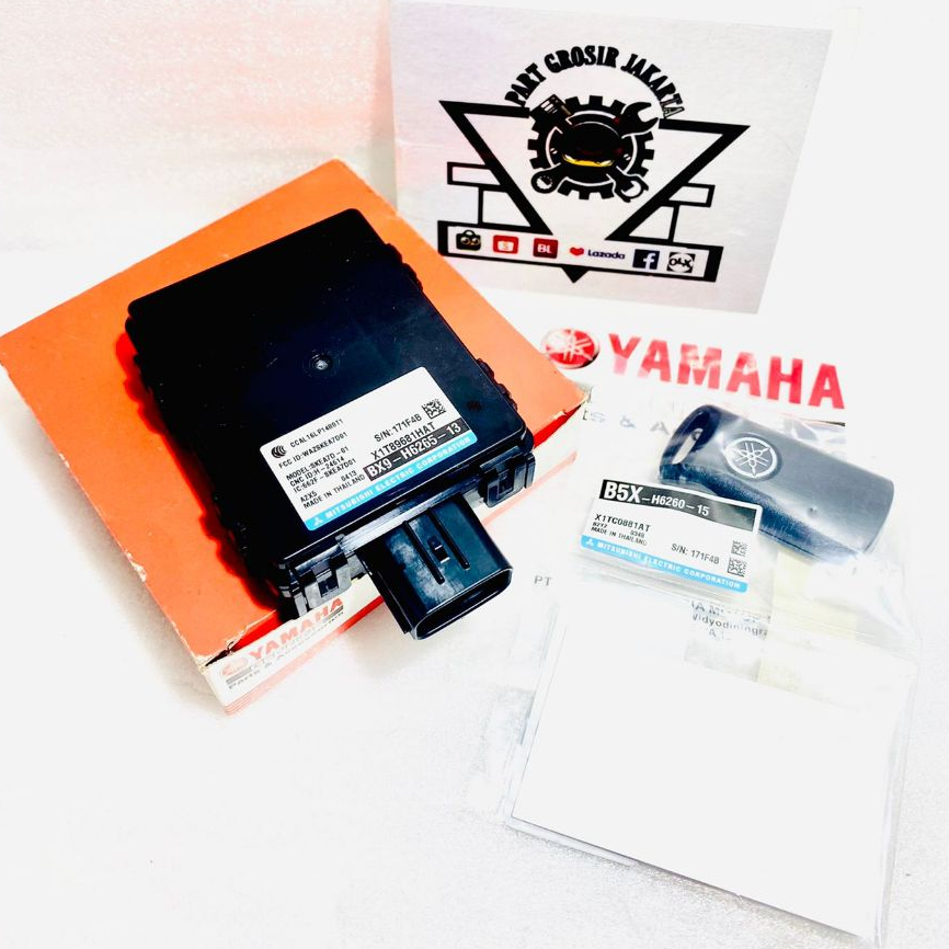 Jual REMOTE KEYLESS SET SCU RCU ECU NEW AEROX 155 NMAX N MAX N-MAX ...