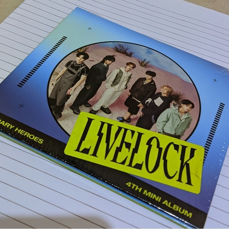 Jual [READY STOCK] Album Xdinary Heroes Livelock Digipack Digi Merah ...