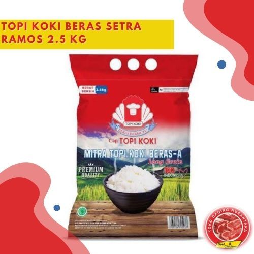 Jual TOPI KOKI BERAS SETRA RAMOS 2.5 KG | Shopee Indonesia