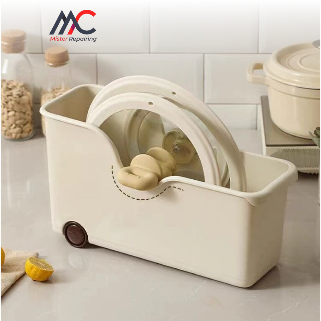 Jual Rak Dapur Organizer Dengan Roda Kabinet Box Dapur | Shopee Indonesia