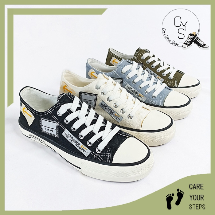 Jual CYS Sepatu Sneakers Wanita Pria Sepatu Fashion Kekinian Korea ...