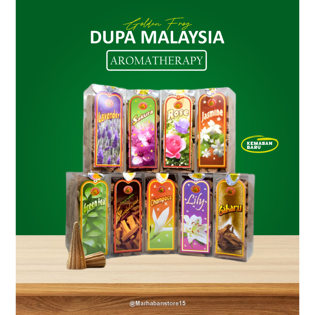 Jual Dupa Kerucut Malaysia Dupa Hio Golden Frog Bukhur Kerucut ...