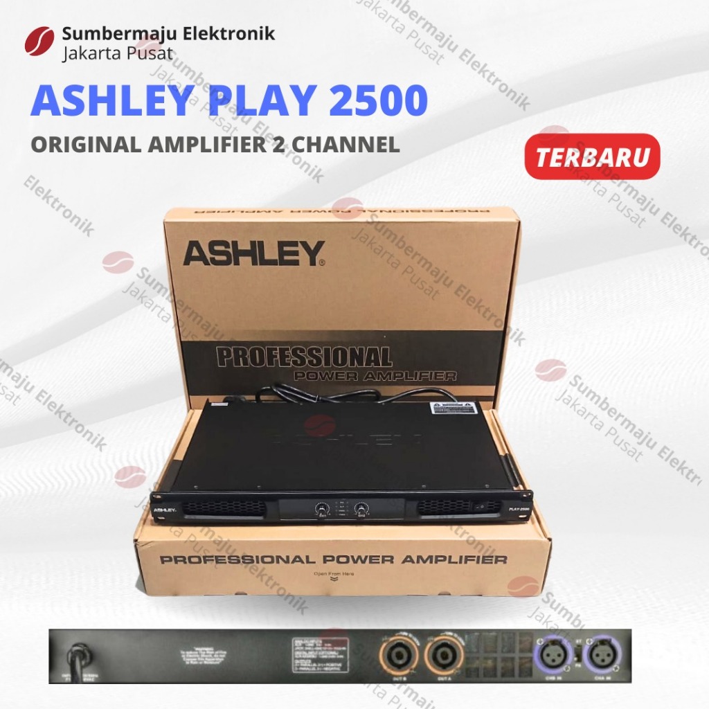 Jual Power Ashley Play 2500 Original Amplifier 2 Channel Class D ...