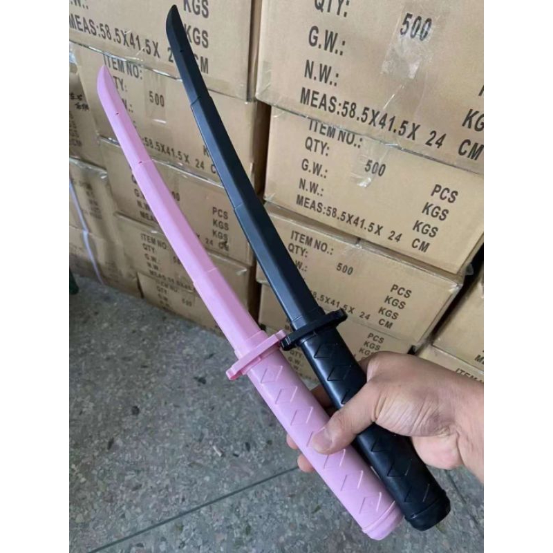 Jual 024 Mainan Katana dekompressi fidget 3D extensi, Fidget Retractable Katana decompression ...