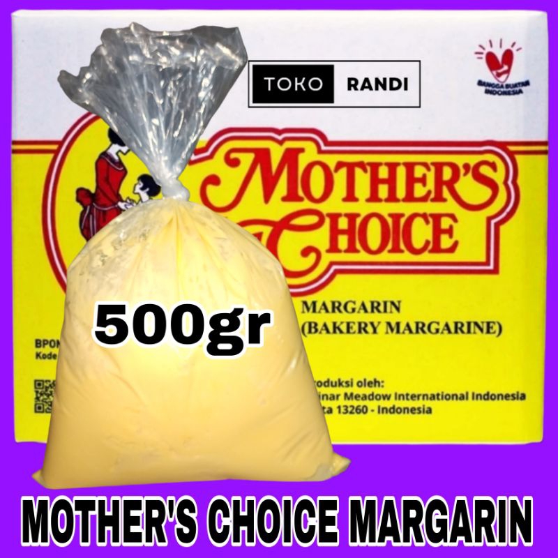 Jual MOTHER'S CHOICE Butter Margarine Repack 500g | Shopee Indonesia