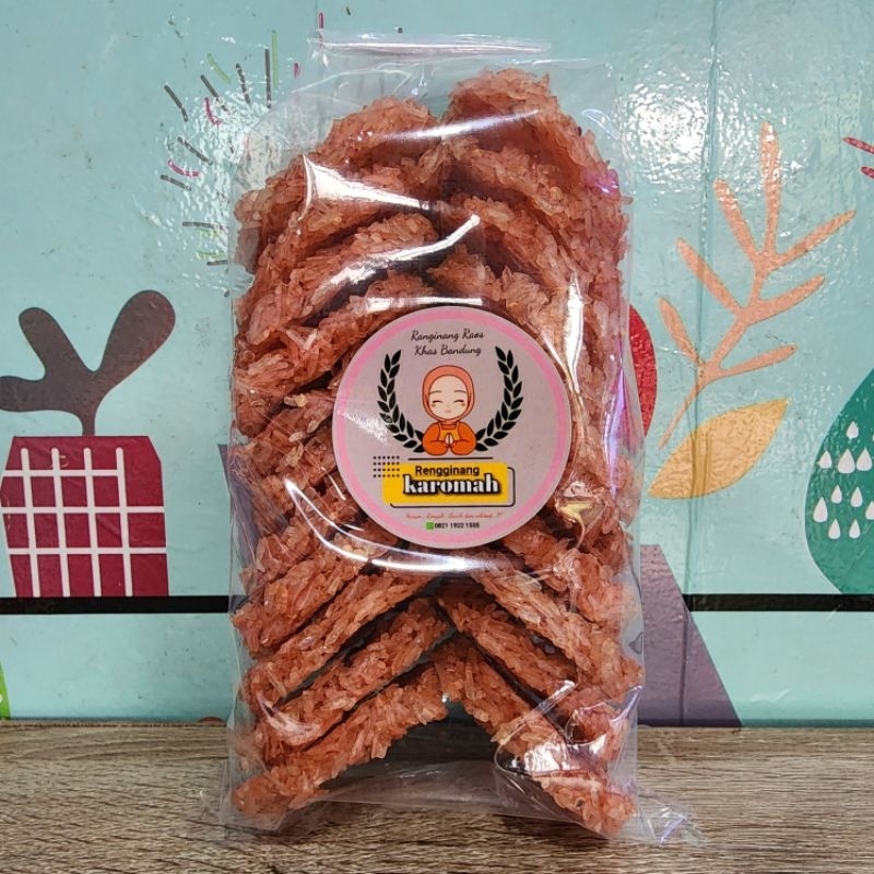 Jual RENGGINANG MENTAH 500GRAM RASA ORIGINAL BAWANG TERASI KETAN HITAM ...