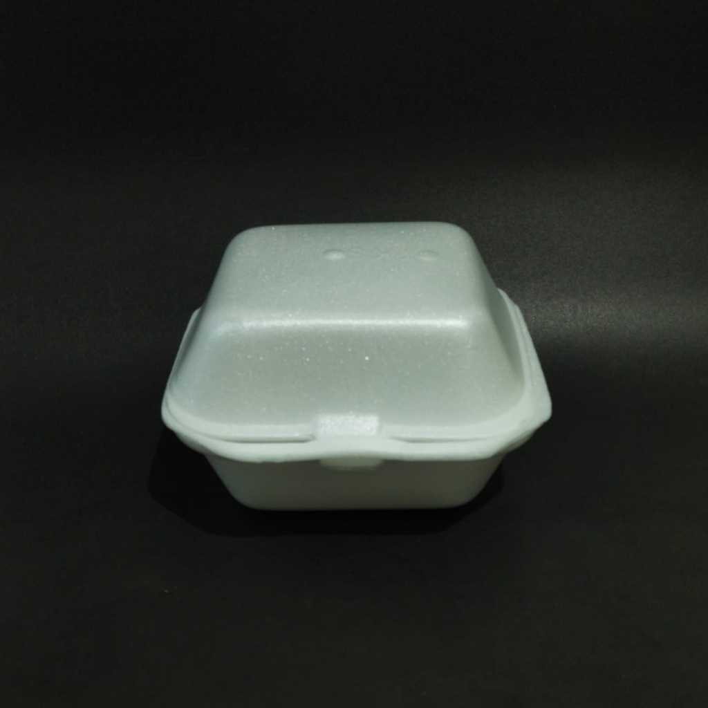 Jual styrofoam makanan/styrofoam burger ukuran 11x11 | Shopee Indonesia