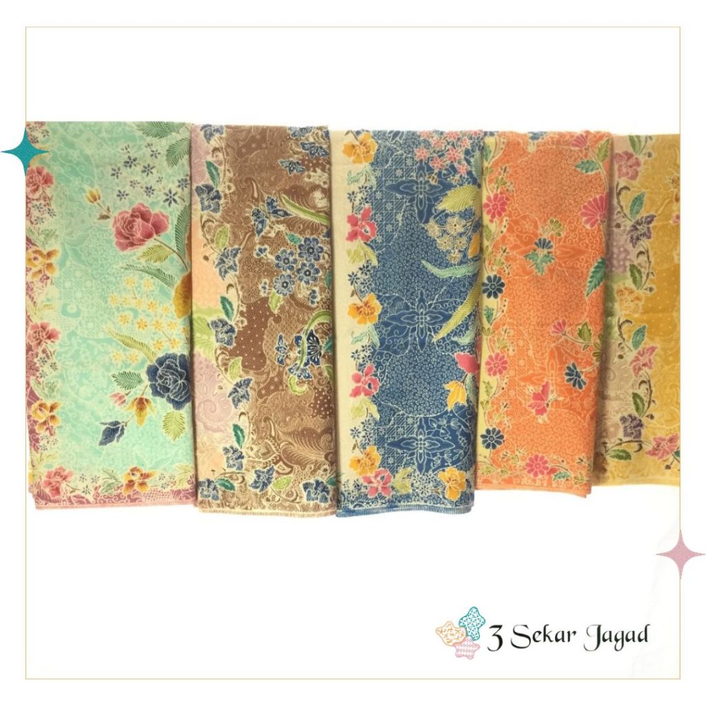 Jual Batik Primis Liem Ping Wie / Kain Batik 3 Sekar Jagad Surabaya | 2 ...