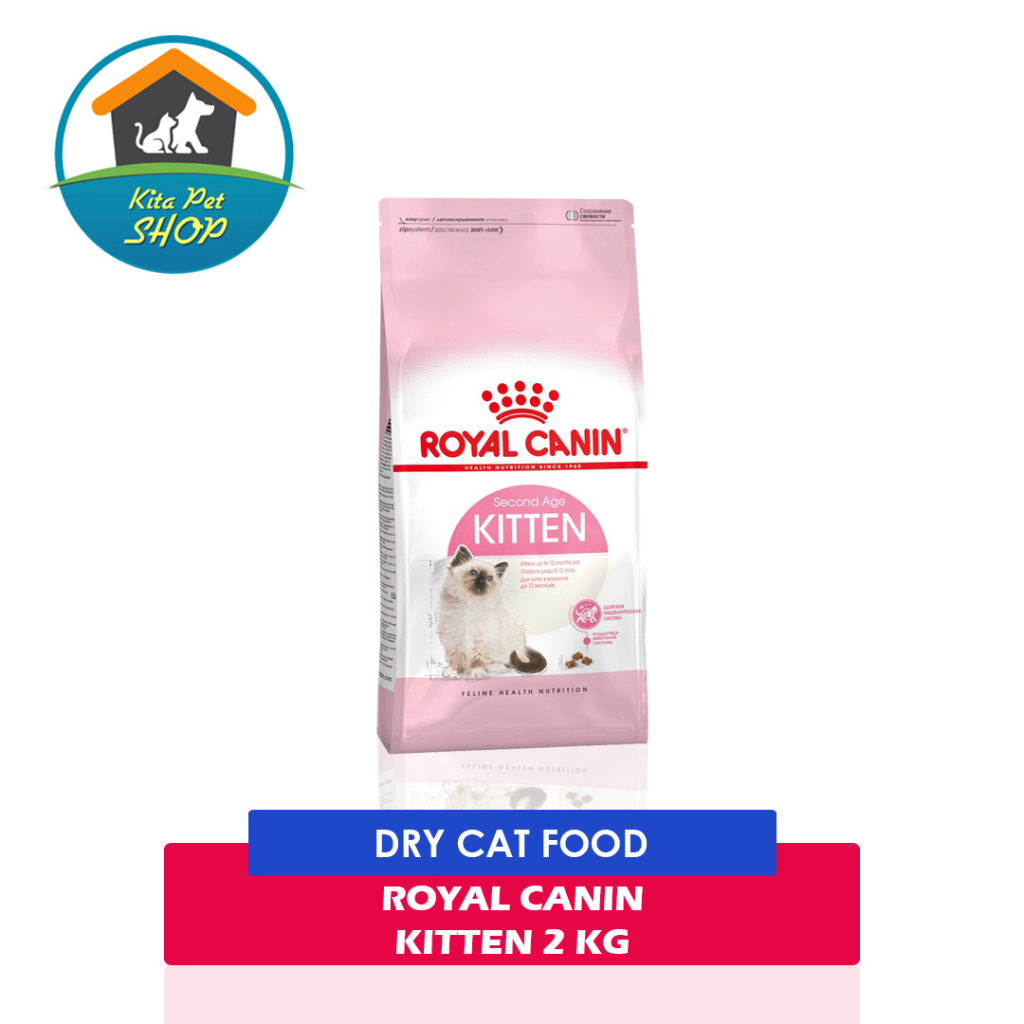 Jual Royal Canin Kitten 36 2kg / second age ( cat food ) makanan kucing ...