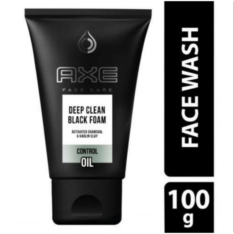 Jual Axe Man Facial Wash 100 g 100gr EXP 2025 Deep Clean Black Foam ...
