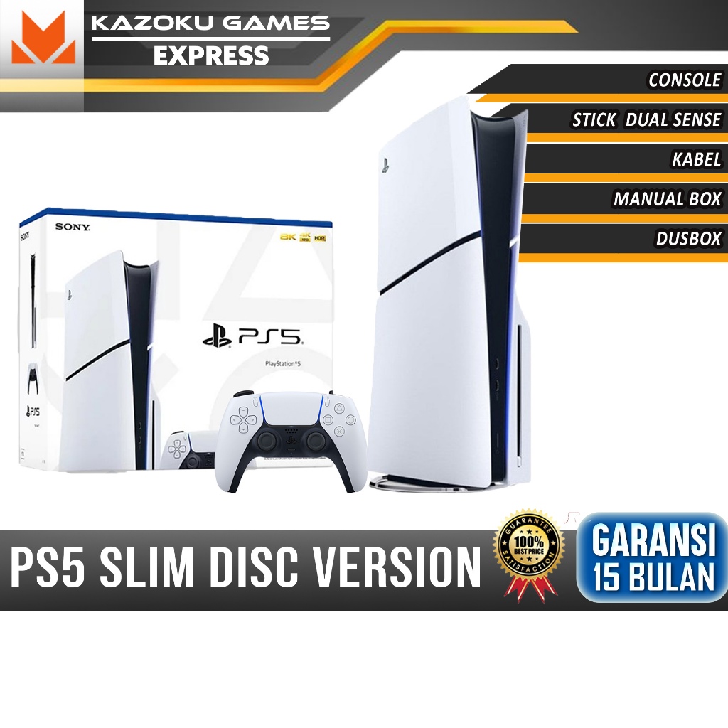 Jual PS5 SLIM INTER DISK VERSION CONSOLE PS 5 SLIM DIGITAL | Shopee ...
