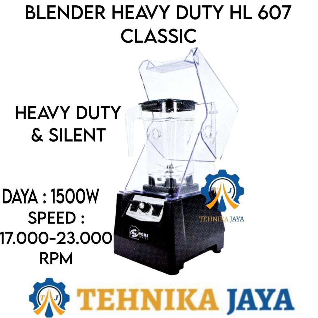 Jual HL HS 607 Classic Blender Komersial Heavy Duty Silent Garansi ...
