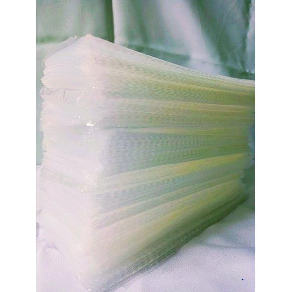 Jual plastik opp double press ukuran 6x20 cm 1kg 1100pcs ukuran 7x20 cm ...