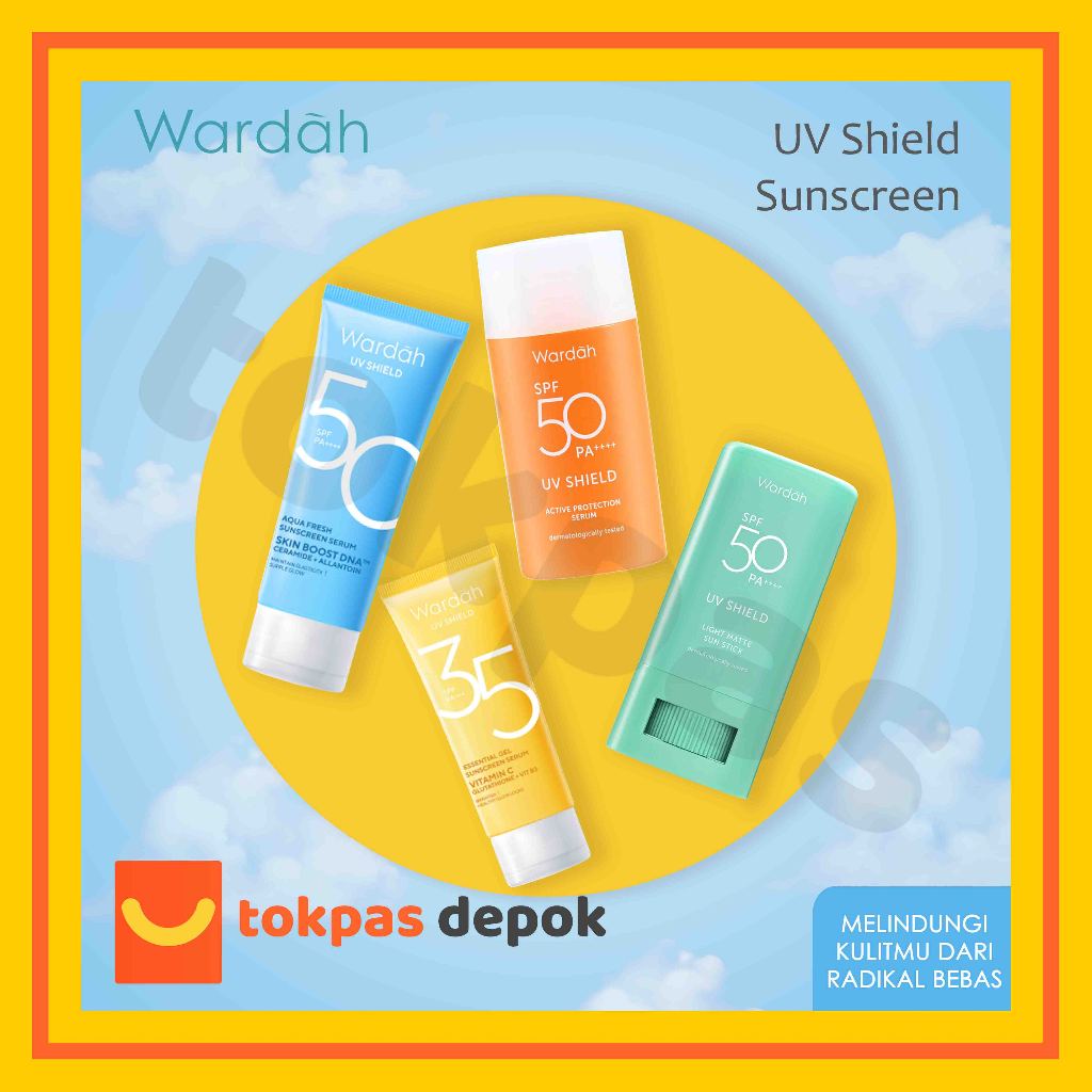 Jual Wardah UV Shield Aqua Fresh Essence SPF 50 PA++++ / Essential ...