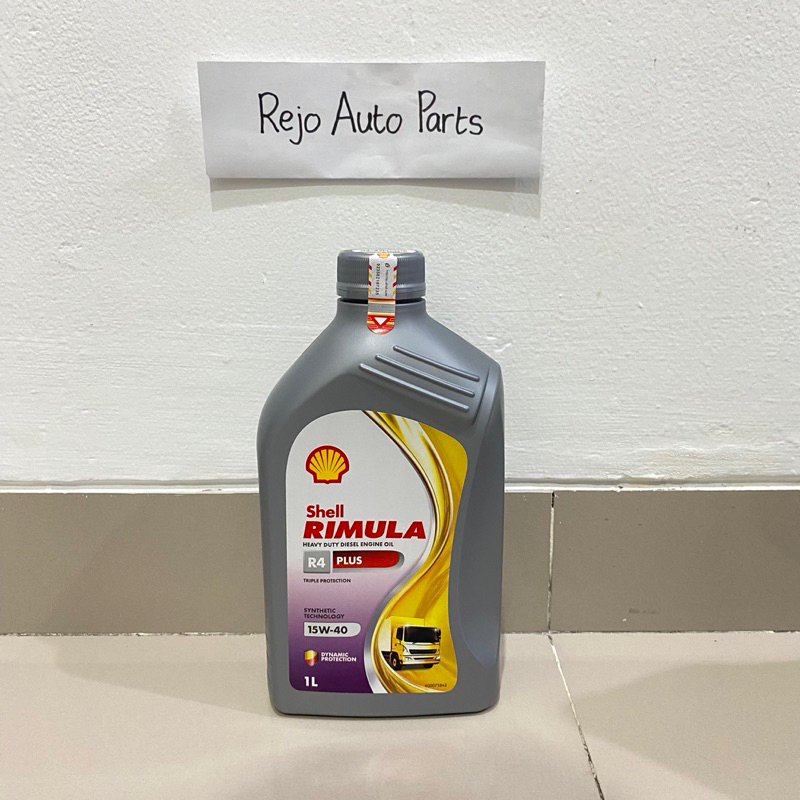 Jual Oli Mesin Shell Helix Rimula R4 Plus 15W-40 1Liter - Oli Mobil ...