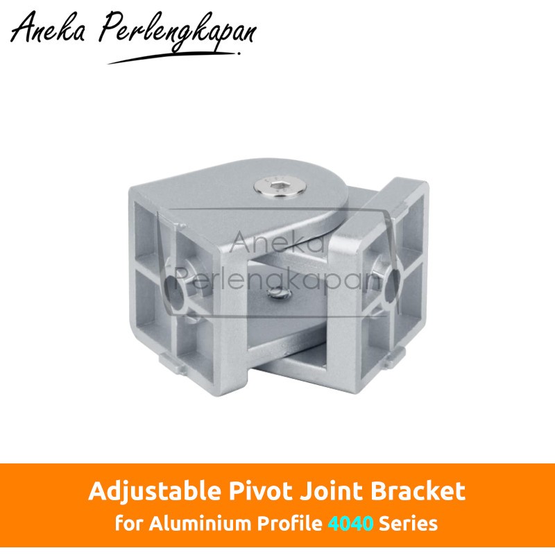 Jual Aluminium Profile Corner Bracket Pivot Joint 4040 Adjustable ...