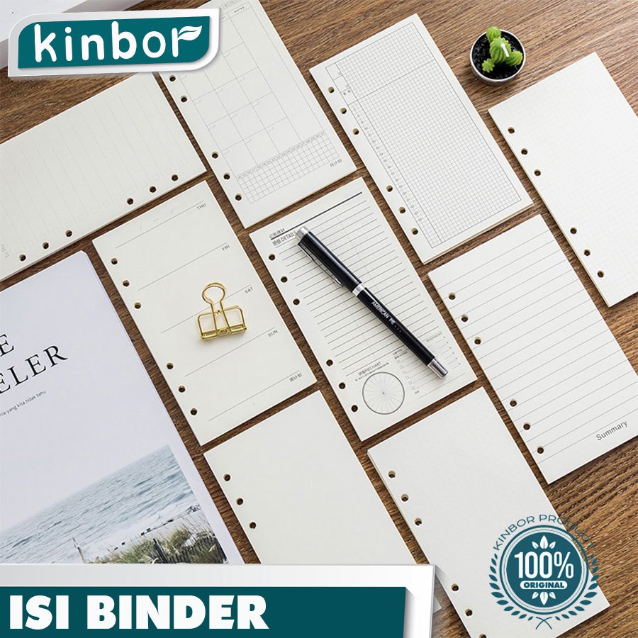 Jual Isi Binder A6 / Isi binder to do / Isi binder grid / Refil Binder ...