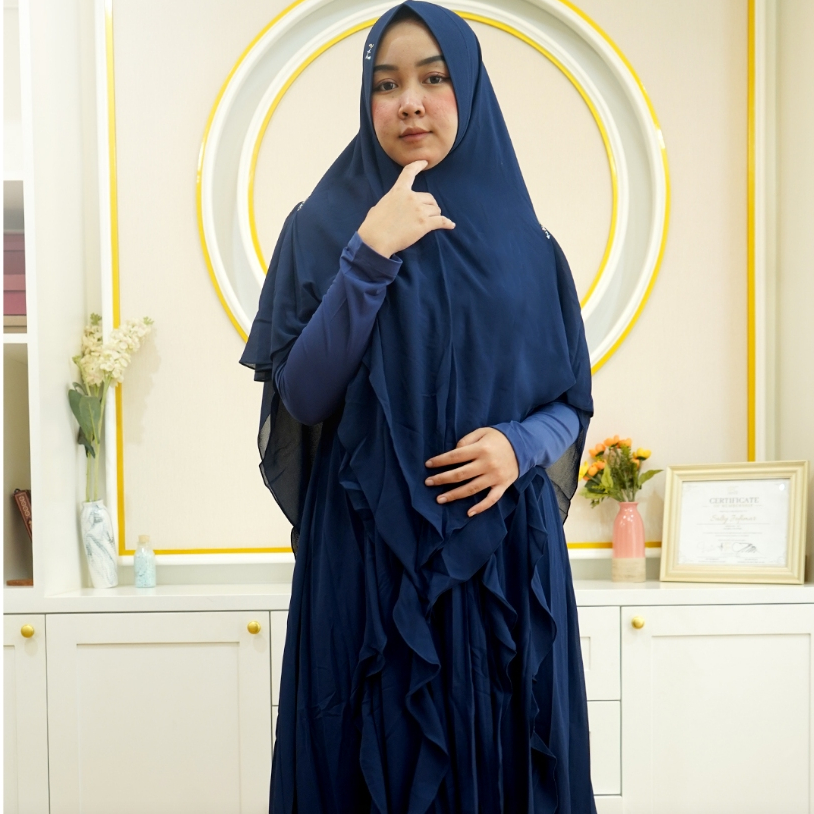 Jual Gamis Set Abina By Zahwazee | Shopee Indonesia