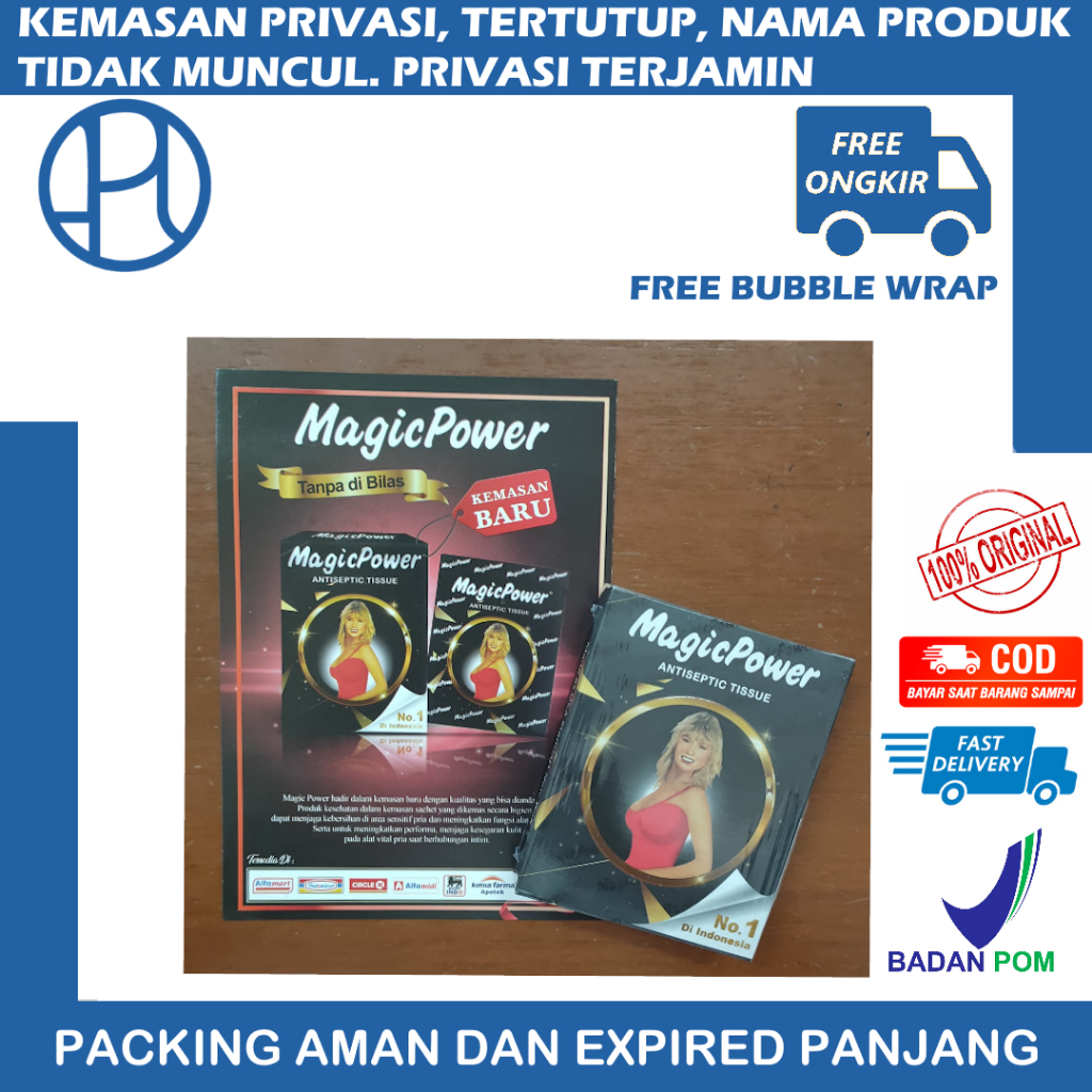 Jual TISSUE MAGIC POWER TISSUE MAGIC ISI 6 SACHET PRIVASI AMAN | Shopee ...
