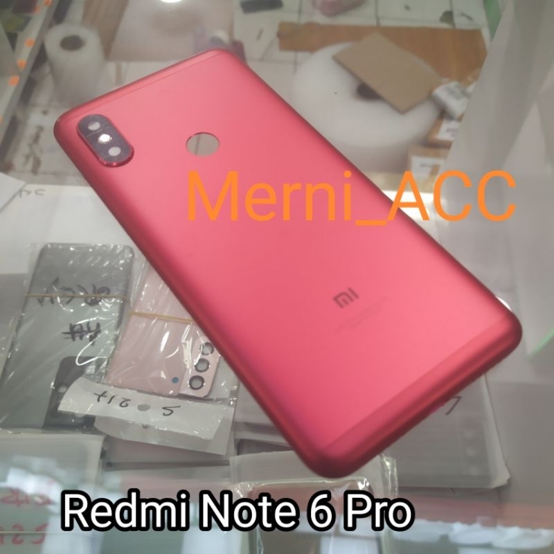 Jual Backdoor Backdor Tutup Belakang Batre Xiaomi Redmi Note 6 Back ...