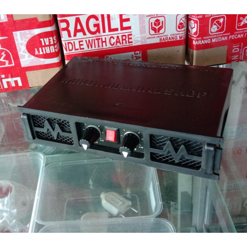 Jual box power amplifier + aksesoris komplit | Shopee Indonesia