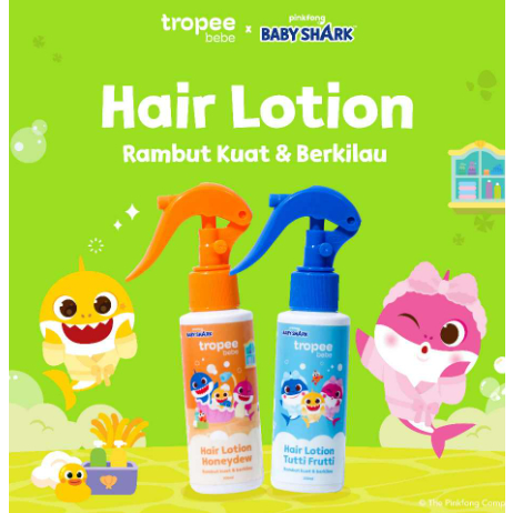 Jual Tropee Bebe x Pinkfong - Lotion Rambut Hair Lotion 100ml ...