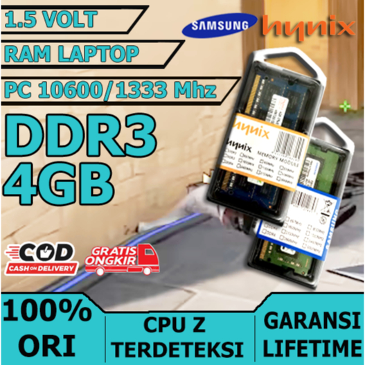 Jual SODIMM RAM LAPTOP DDR3 4GB PC -12800/ 4GB MERK CAMPUR | Shopee ...