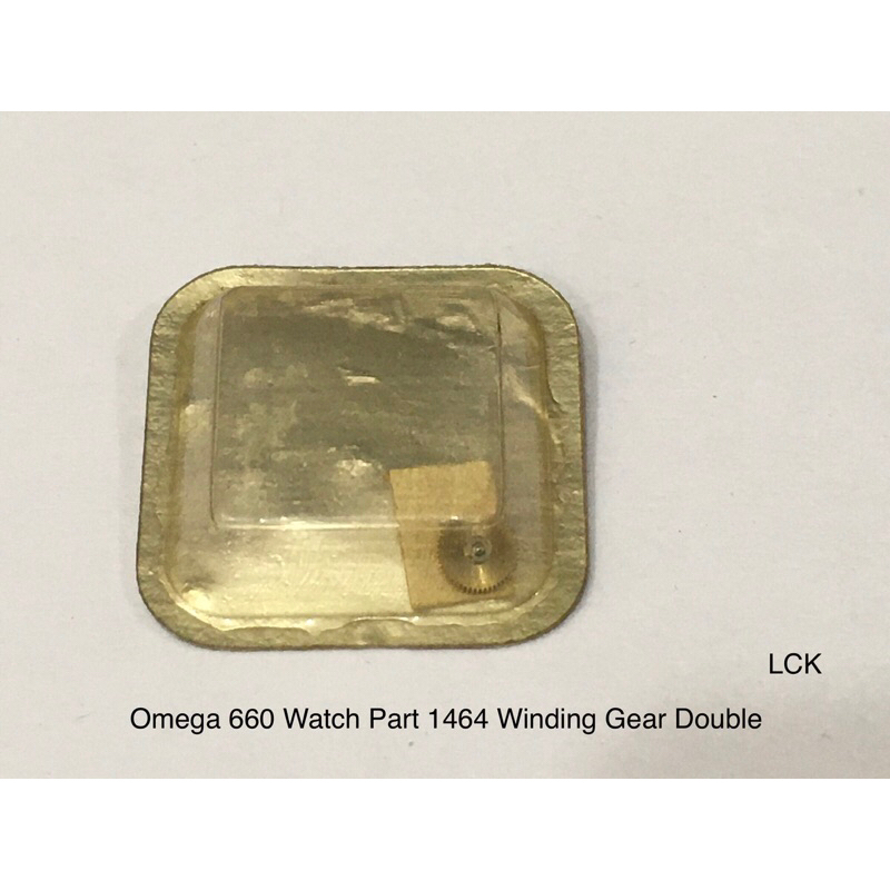 Jual Omega 660 Watch Part 1464 Winding Gear Double / Omega 6601 Part ...