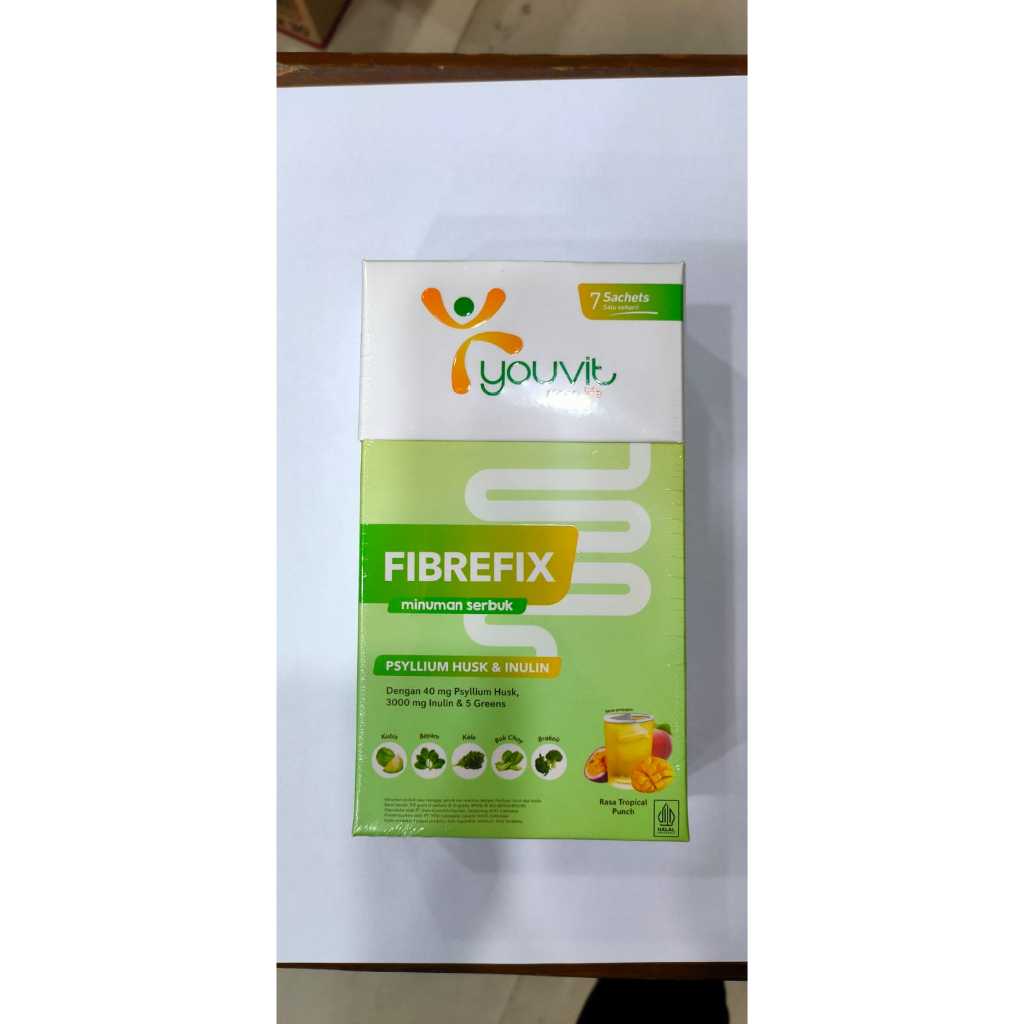 Jual Youvit Fibrefix Powder Drink 7 Days Minuman Serbuk Rasa Buah ...