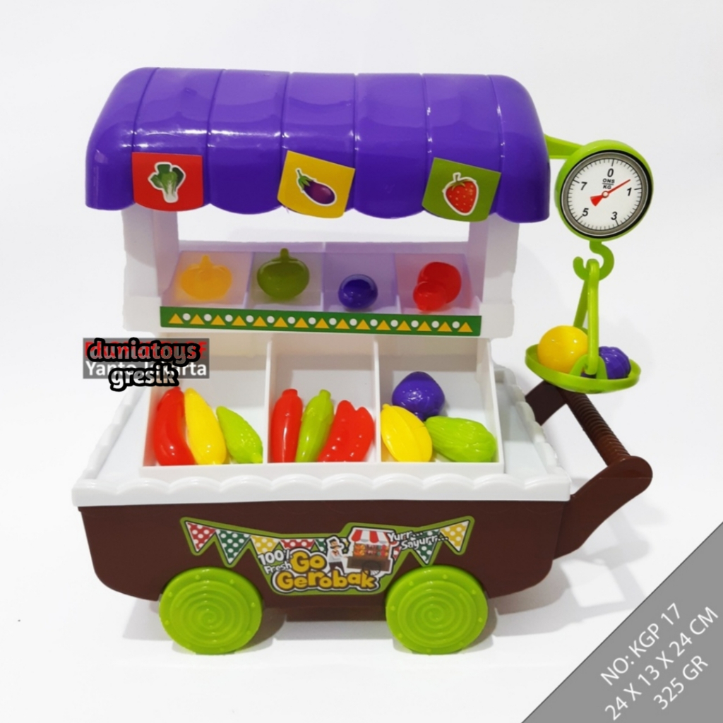 Jual Mainan Troly Jualan Ukuran Sedang Set Lengkap KGP 17 | Mainan ...