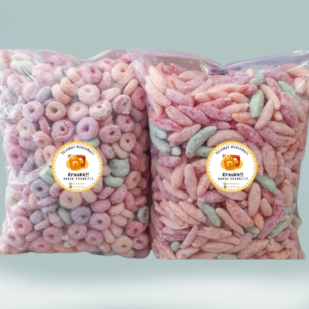 Jual KUE GABUS TELOR GABUS MANIS WARNA WARNI 200gram | Shopee Indonesia